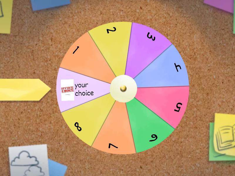 Spinner 8 - Random wheel