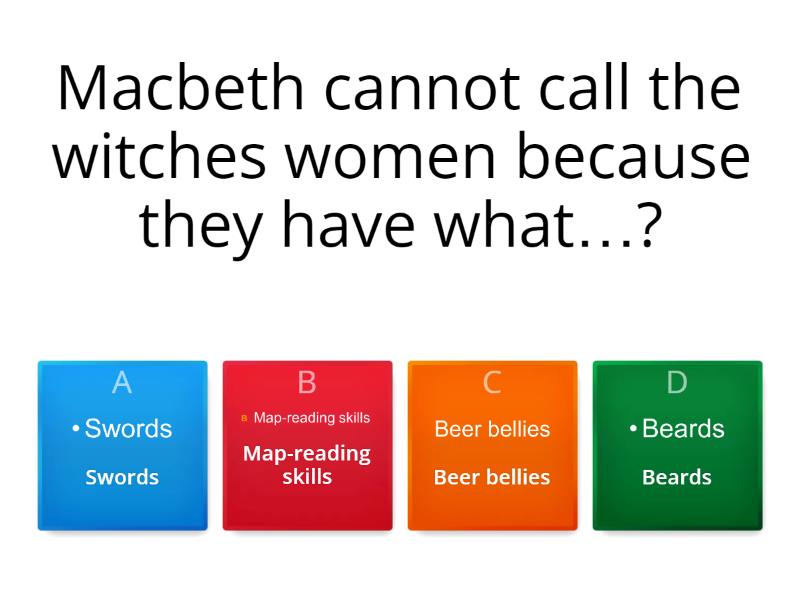 Macbeth - Quiz