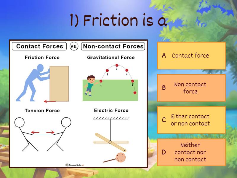 3 Friction - Quiz