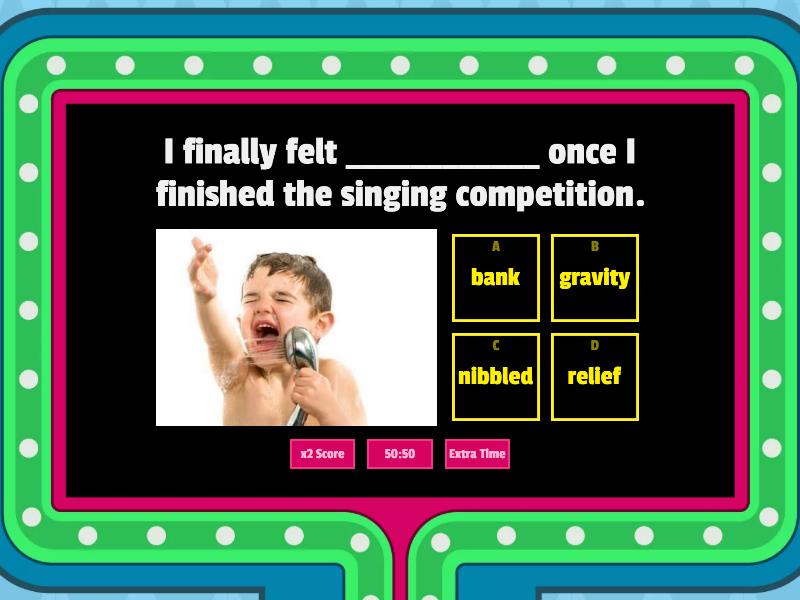 HMH Grade 1 Module 5 Week 1 Vocabulary - Gameshow quiz