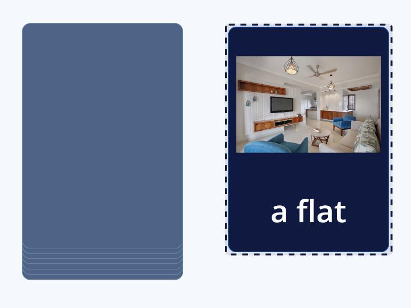 my flat - Speaking cards