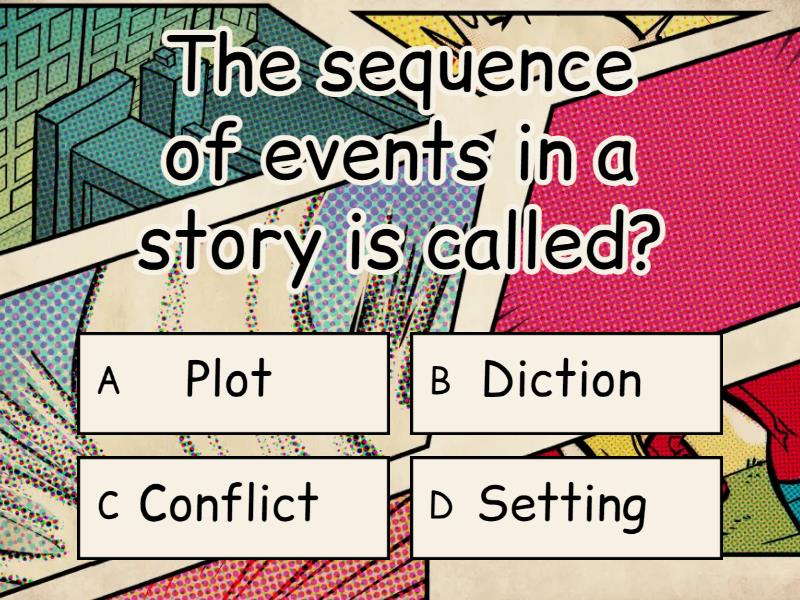 Identify Sequences of Main Events in a Story - Quiz