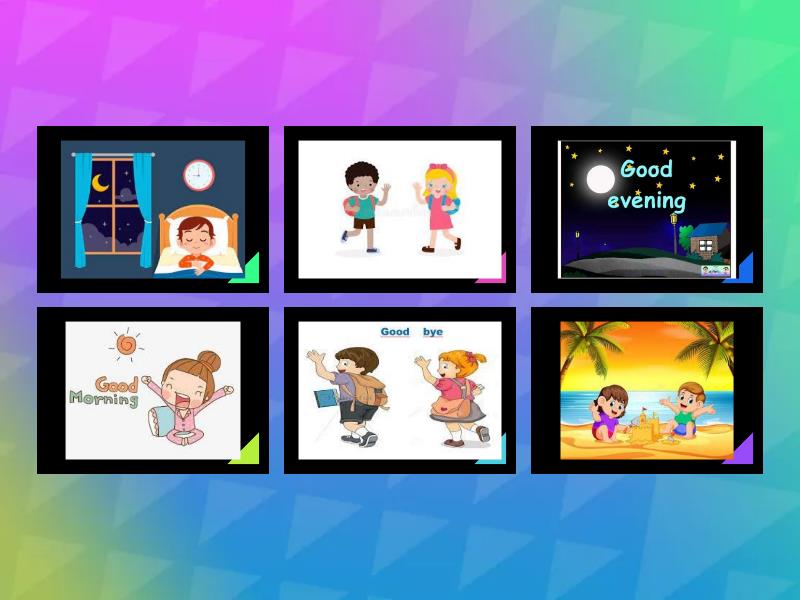 Class PP_ Greeting Assessment - Flip tiles