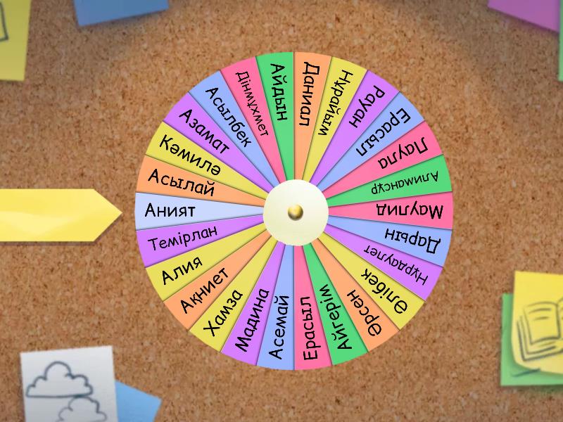 Ayauzhan - Spin the wheel