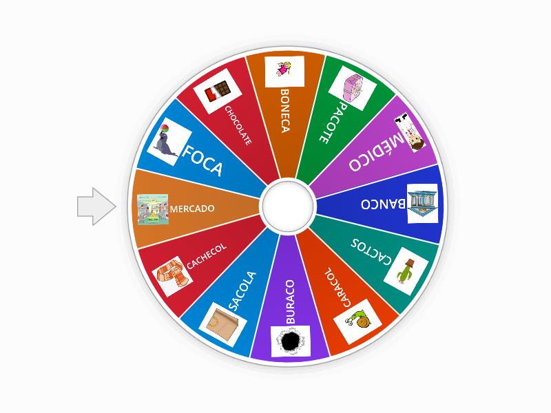 fonema K - medial - Spin the wheel