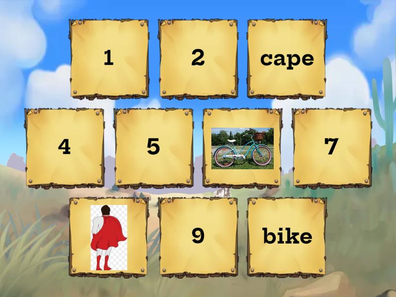 Magic E - Matching pairs