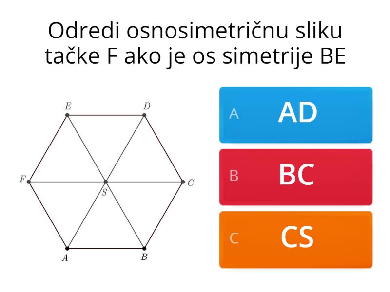 Osna simetrija-kviz - Quiz