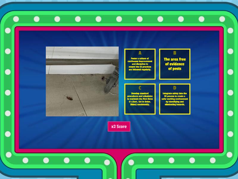 5S Game - Gameshow quiz
