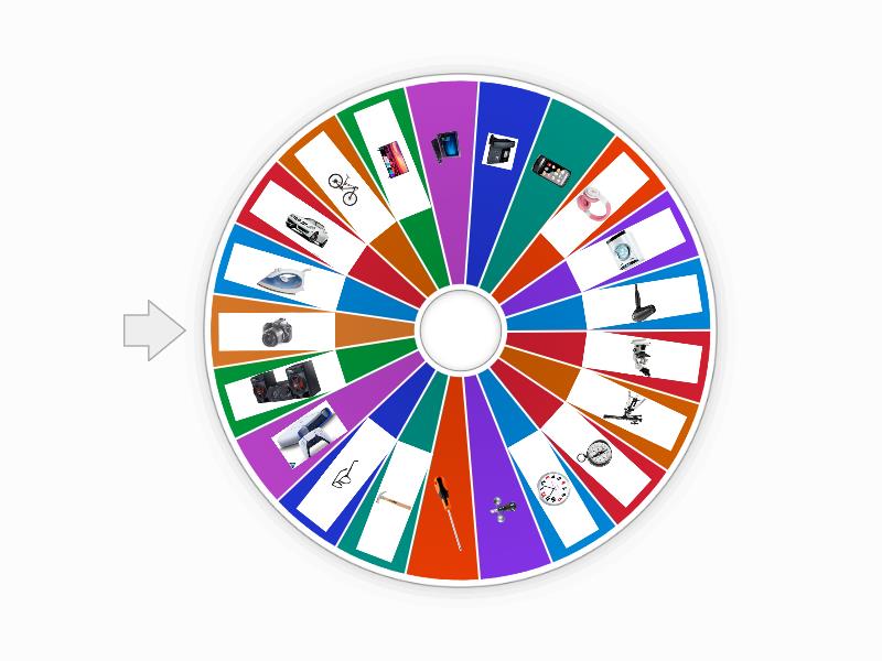 Objetos Tecnológicos - Spin the wheel