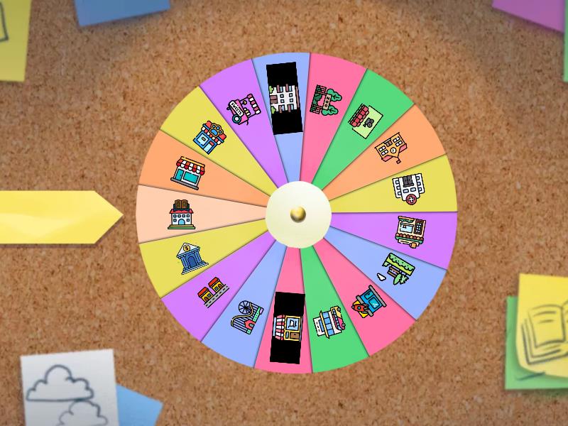 Places - Spin the wheel