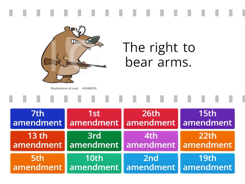 Amendment Review - Find the match