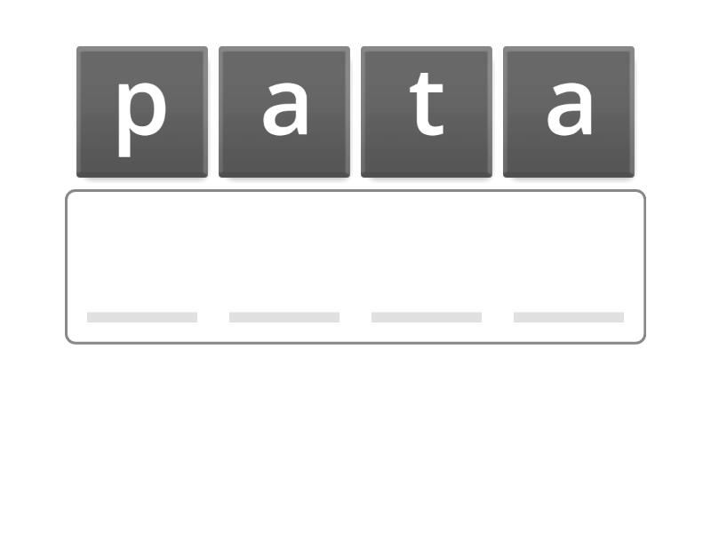 Palabaybayan #2 - Anagram