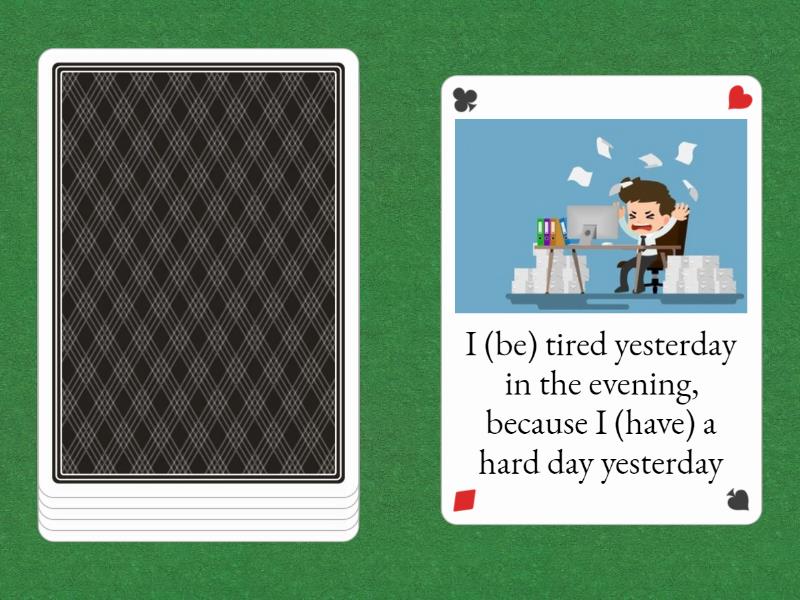 Past Perfect - Speaking cards