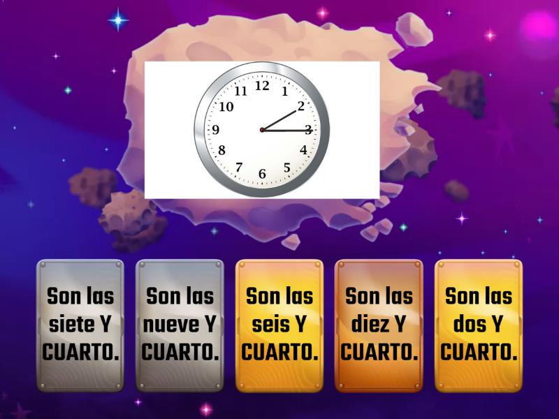 la hora - y cuarto - Find the match