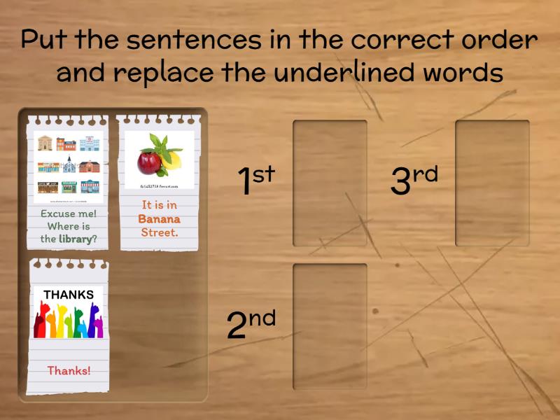 Go Getter 2 Unit 5.4 Dialogue - Rank order