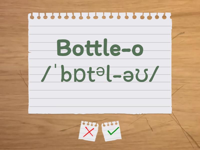 MD Aussie Slang - Flash cards