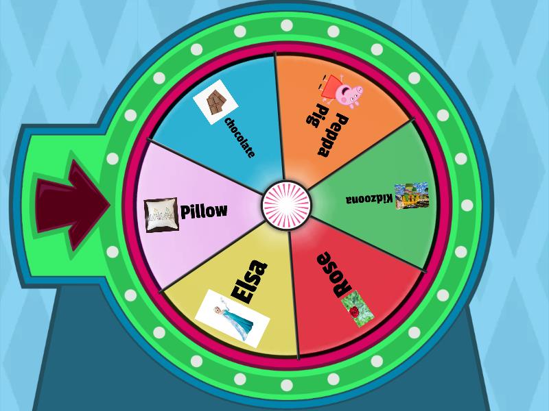 Let's describe - Spin the wheel