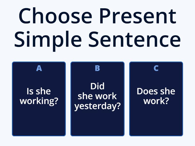 Present Simple - Kuis