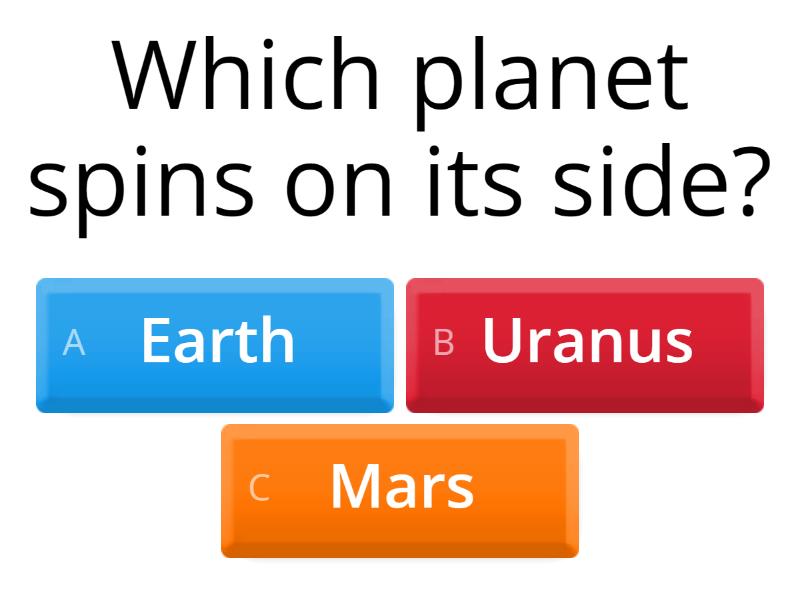 Planets - Quiz