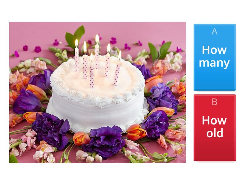 How old, How many - Quiz