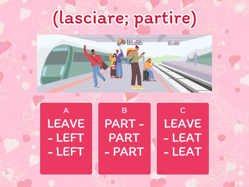 LEAVE - SHOW: irregular verb paradigms (base form - past simple - past ...