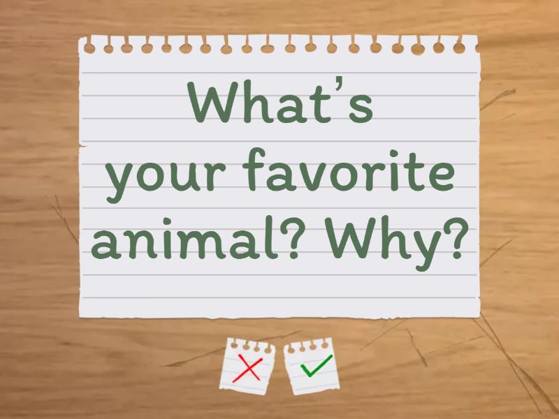 IELTS SPEAKING - ANIMALS (P1+3) - Flash cards