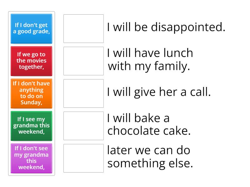 ZERO CONDITIONAL MATCHING - Match up