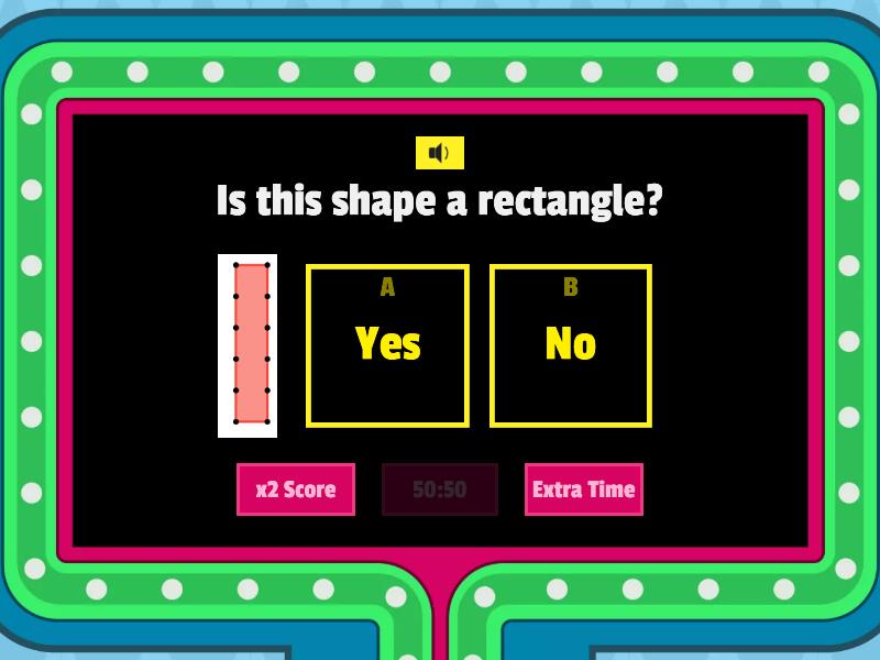 Rectangle Game - Gameshow quiz