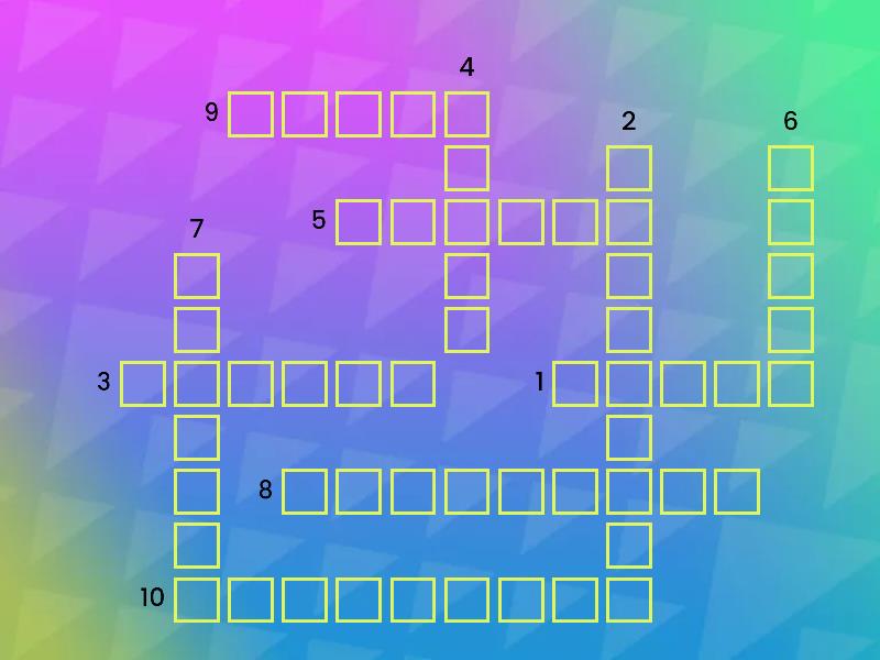 Les verbes au futur simple - Crossword
