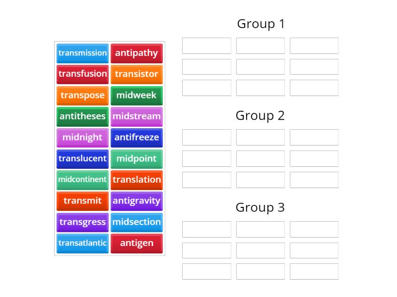 Savvas Unit 4 lesson 2 spelling word sort - Group sort