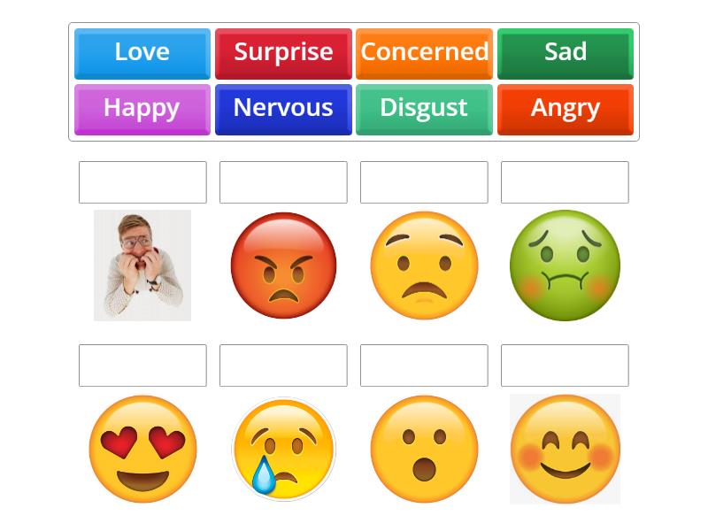 Identification of emotions - Match up
