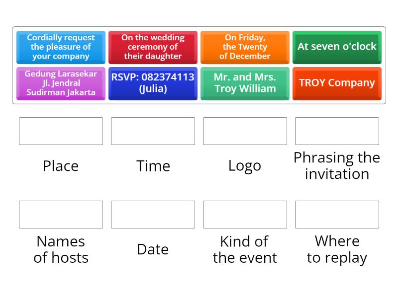 Structure Formal Invitation Letter - Match up