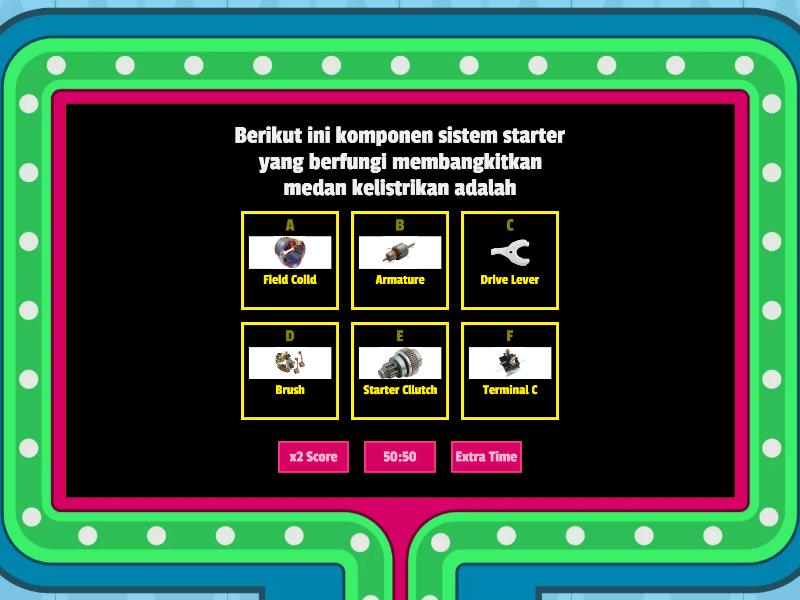 STARTER - Gameshow quiz