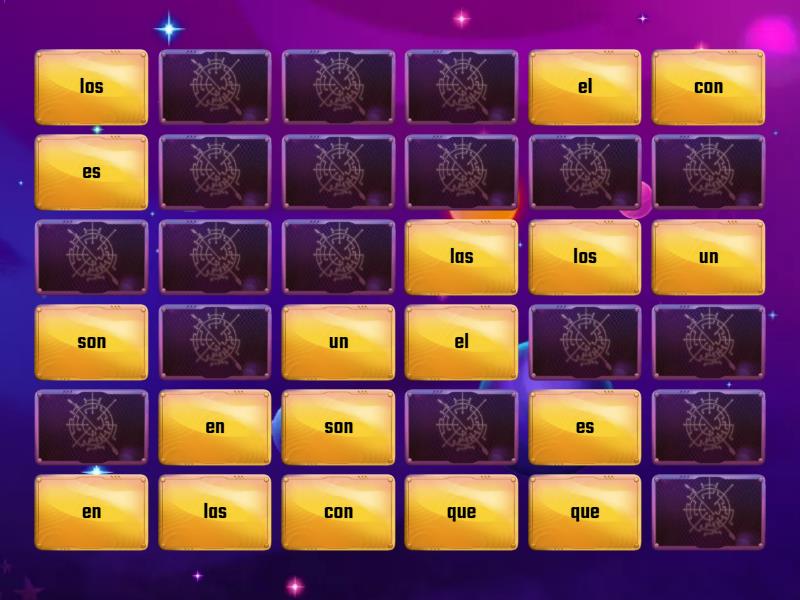 ARC Palabras - Matching pairs