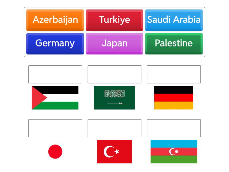 the flags - Une las parejas