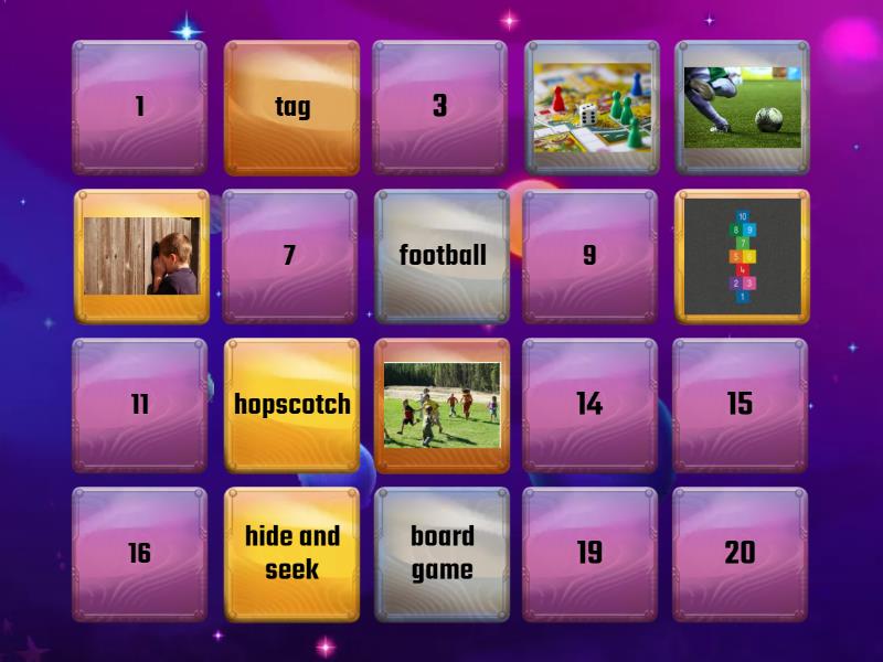 K2 - Games - Matching pairs
