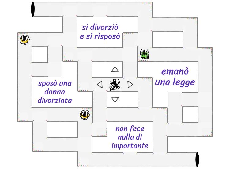 Labirinto divorzio dei Romani - Maze chase