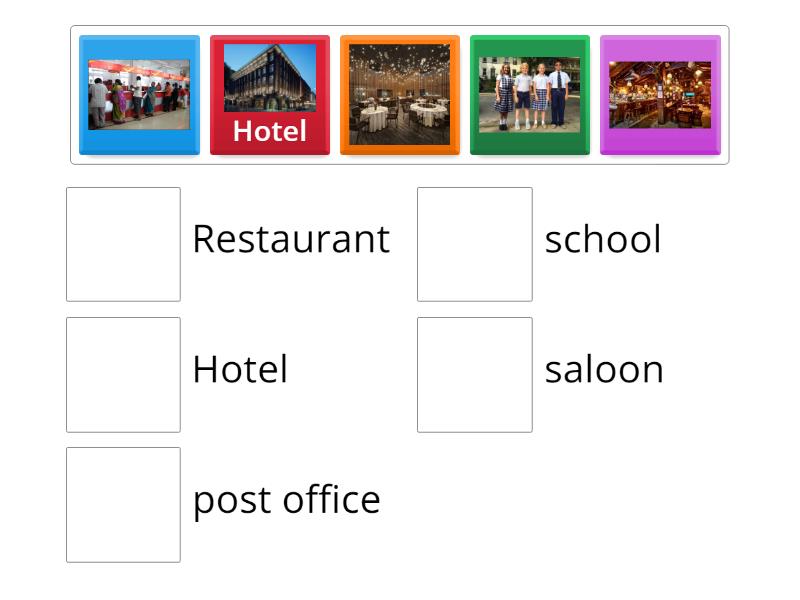 Spotlight buildings - Match up