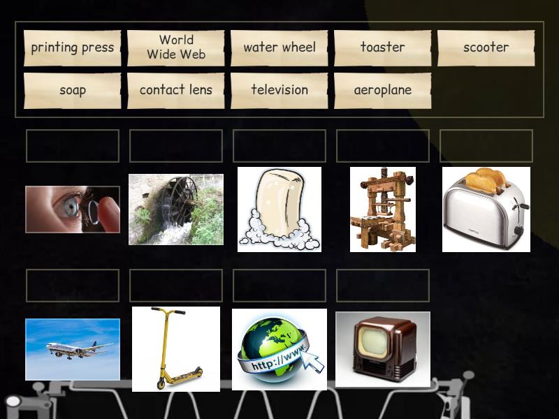 Inventions - Match up