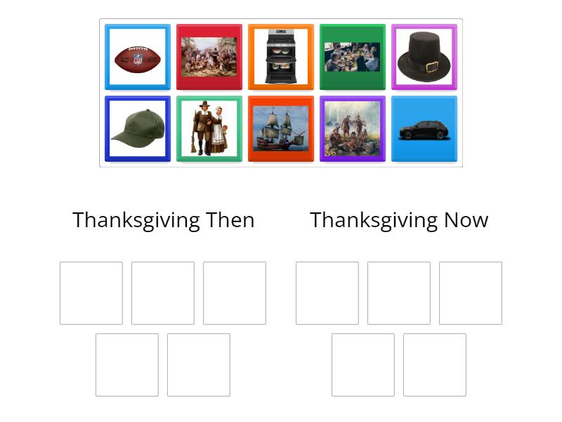 Thanksgiving Sort - Group sort