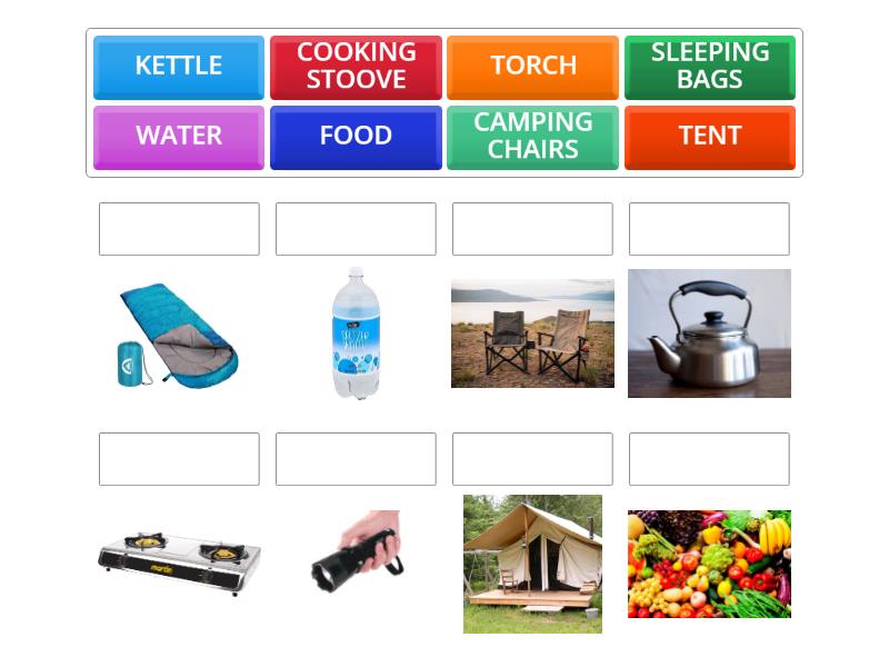 CAMPING - Une las parejas