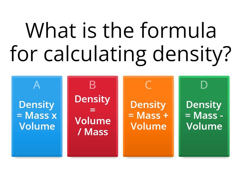 F.E : Density, Mass, and Volume; Speed, Acceleration, and Time; Newton ...