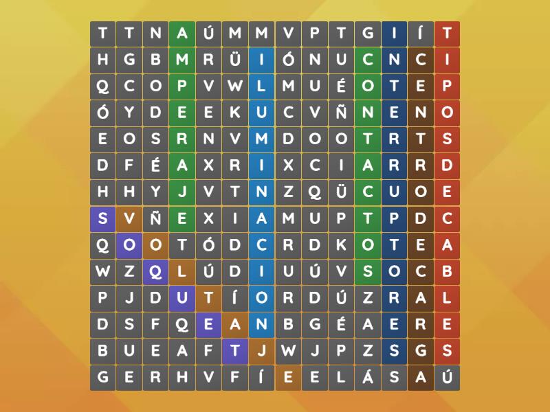 elementos basicos de circuitos electricos - Sopa de letras