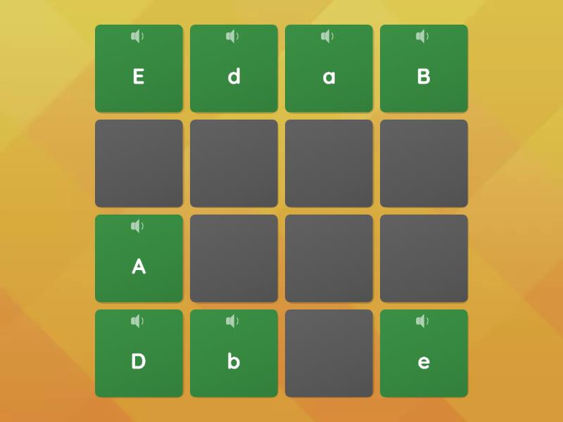 Alpha match a-n - Matching pairs