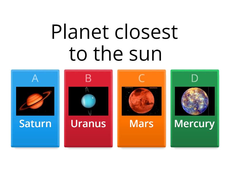 Inner Planets - Quiz