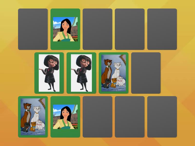 Match the pairs - Matching pairs