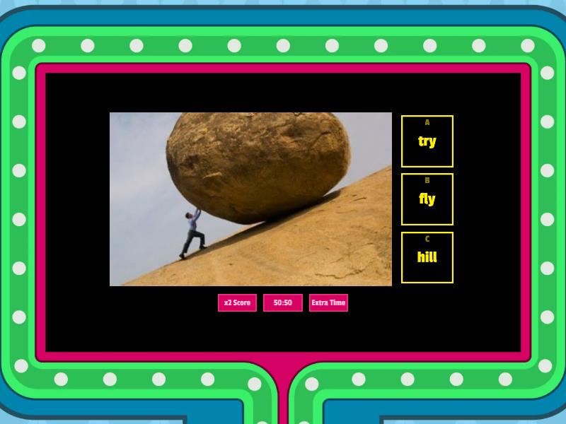 Tricky y (long i) - Gameshow quiz