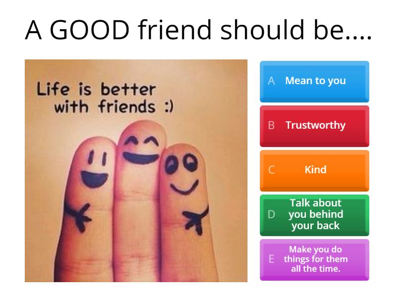 Healthy Relationships - Quiz