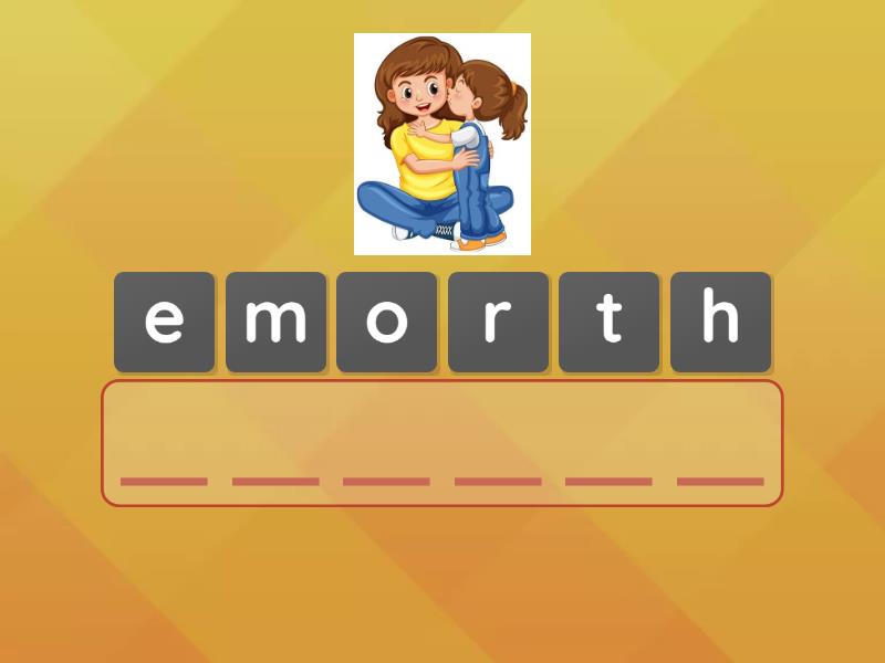 Kids box 1. Unit 4. Family. - Anagrama