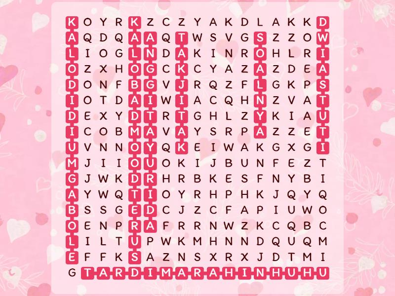 TUH TEMPLATE - Wordsearch